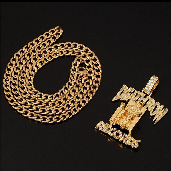 VVS Bijoux Death Row Records Pendentif Chaîne – VVS Jewelry